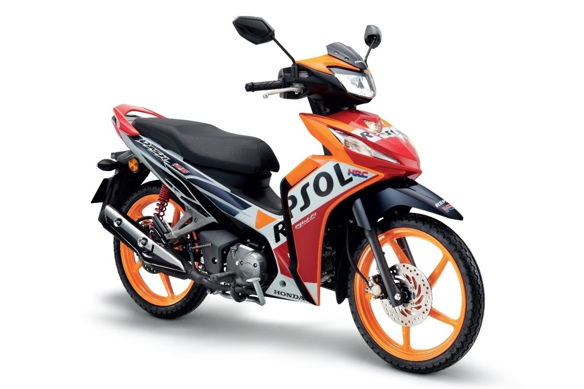 Honda Dash 125 tampil dengan warna dan jalur grafik baharu untuk tahun ...