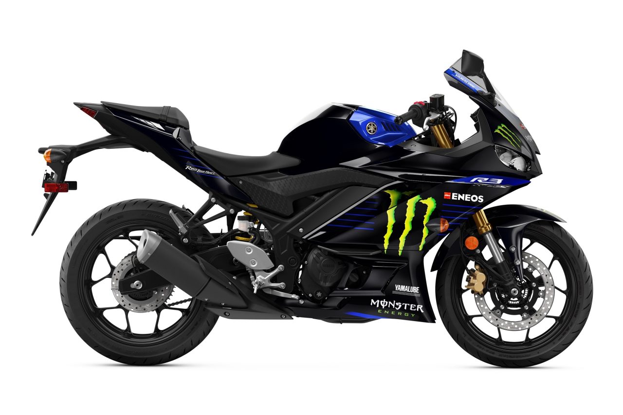 2021 Yamaha YZF-R3 Monster Energy Yamaha MotoGP Edition – Arena Motosikal