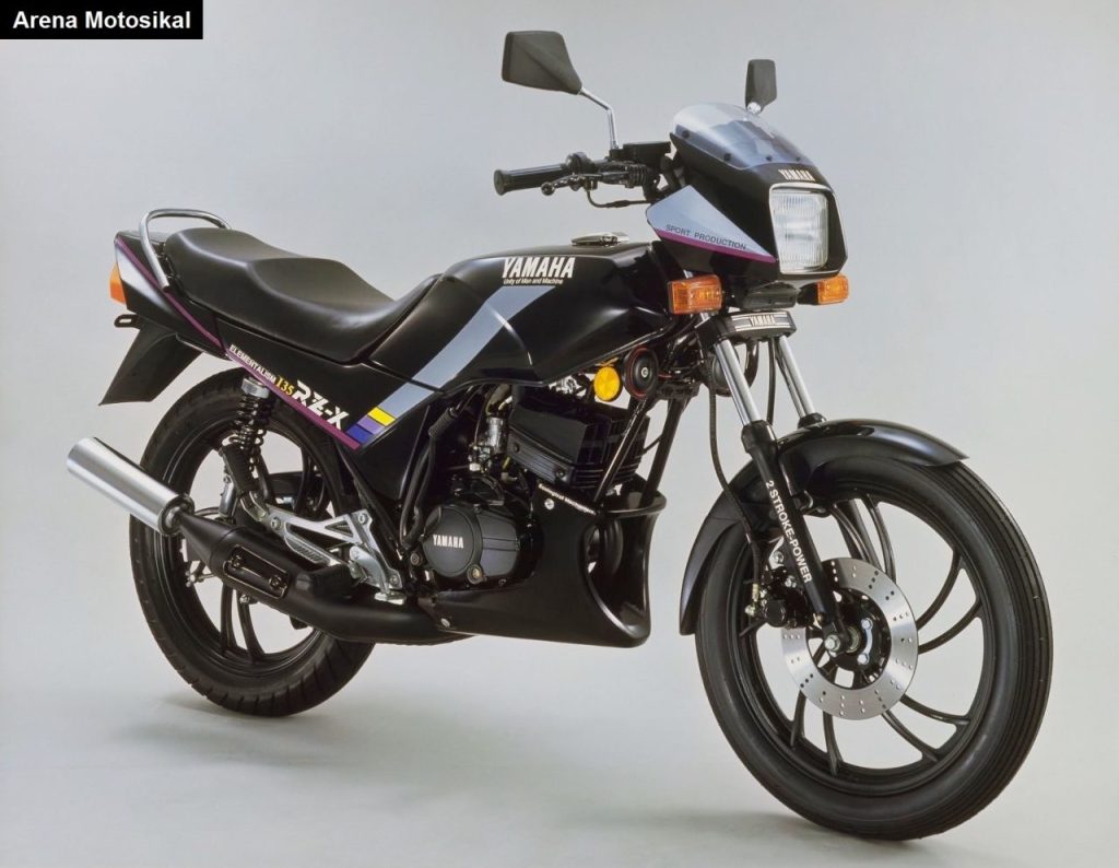 Yamaha RZ-X 135 keluaran tahun 1991, pernah ditawarkan di pasaran ...