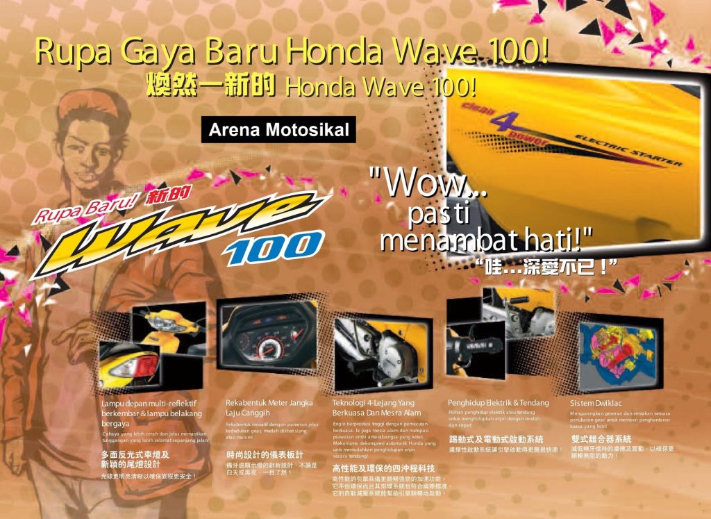 2005 Honda Wave 100 – Arena Motosikal
