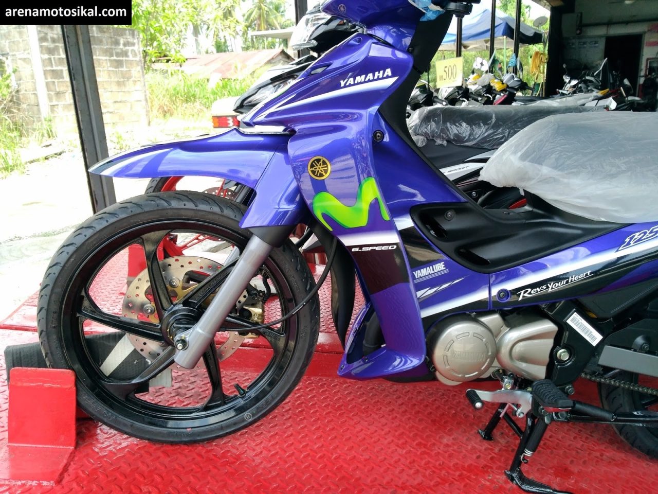 2017 Yamaha 125ZR Special Limited Edition Movistar MotoGP – Arena Motosikal