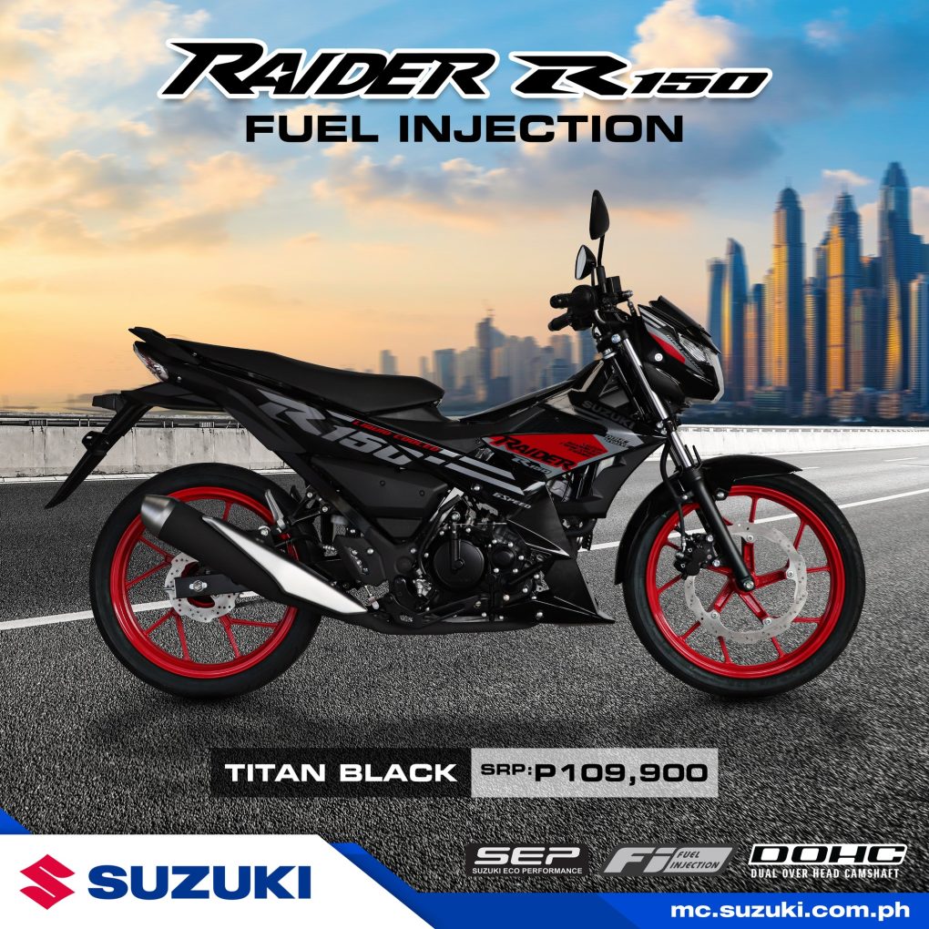 2022 Suzuki Raider R150 FI (Philippines) – Arena Motosikal