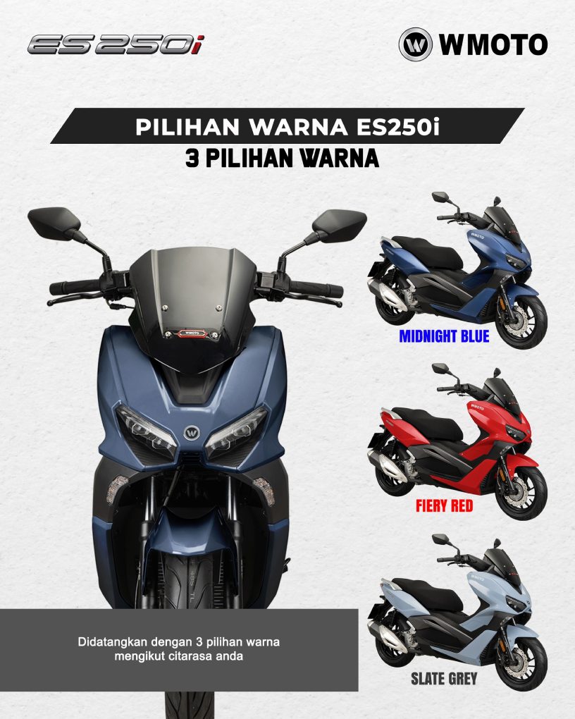 2022 WMoto ES250i – Arena Motosikal