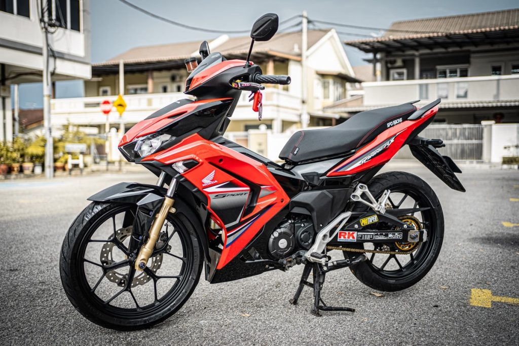 Honda RSX 2022 kini tampil lebih sporty dengan cover set lengkap milik ...