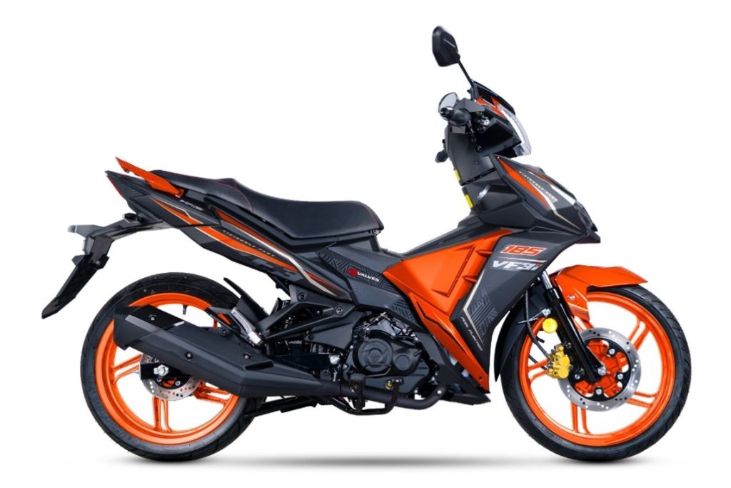 SYM VF3i 185 (N2) 2023 diperkenalkan dengan warna Orange – Arena Motosikal