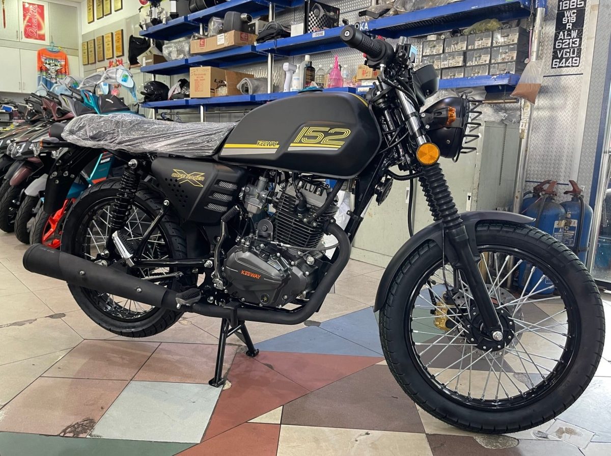 2022 Keeway Cafe Racer 152 – Arena Motosikal