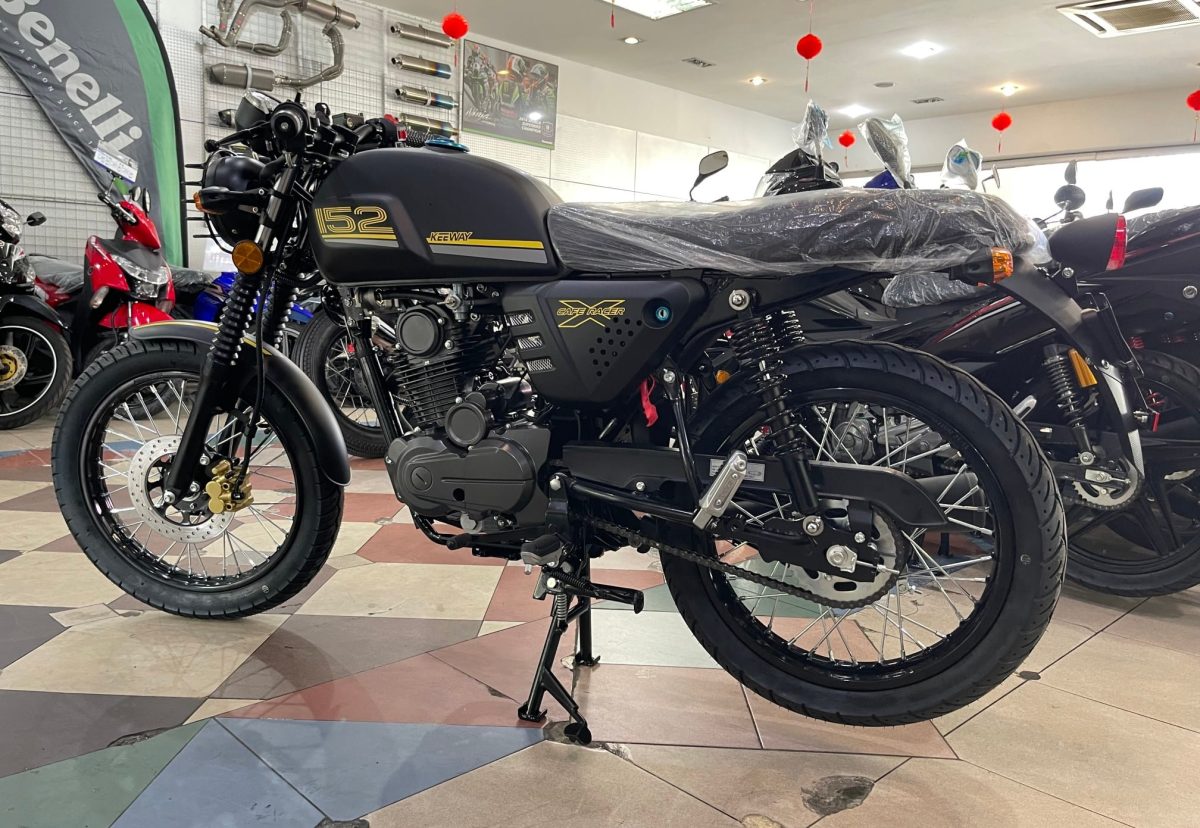 2022 Keeway Cafe Racer 152 – Arena Motosikal