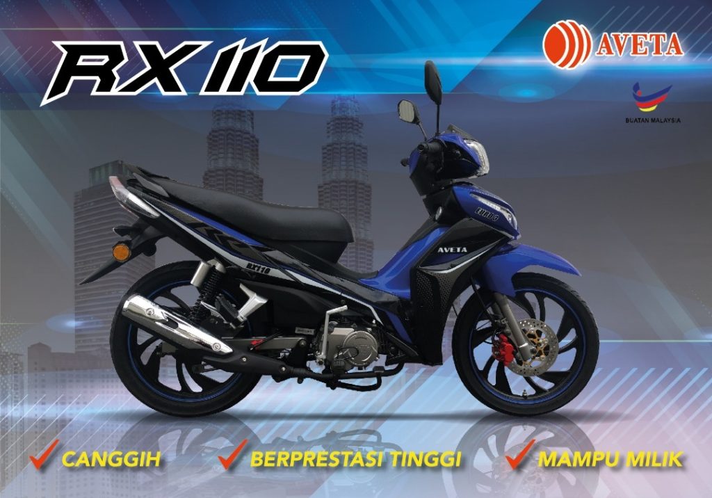 Aveta DY90 dan Aveta RX110 kini di pasaran Malaysia – Arena Motosikal