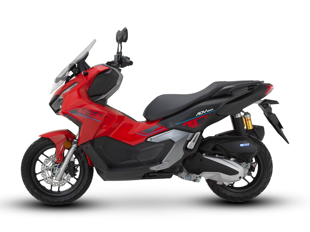 Honda ADV160 (2025) Red – 5 – Arena Motosikal