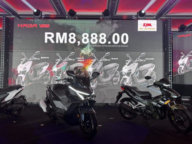SYM NAGA 155 (2025) akan jadi skuter pilihan ramai pengguna dalam ...