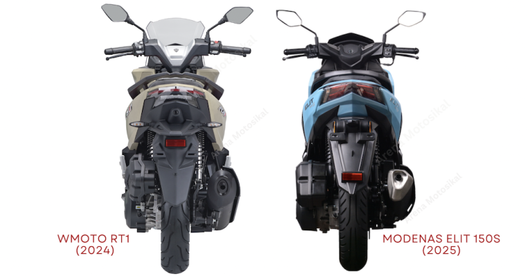 Pilih mana satu: Modenas Elit 150S atau WMOTO RT1 (2024)? – Arena Motosikal