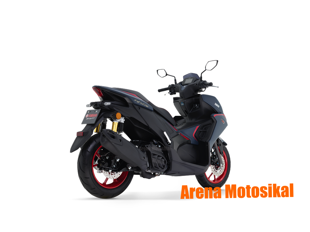 yamaha nvx 2025 gunmetal grey – 3 – Arena Motosikal