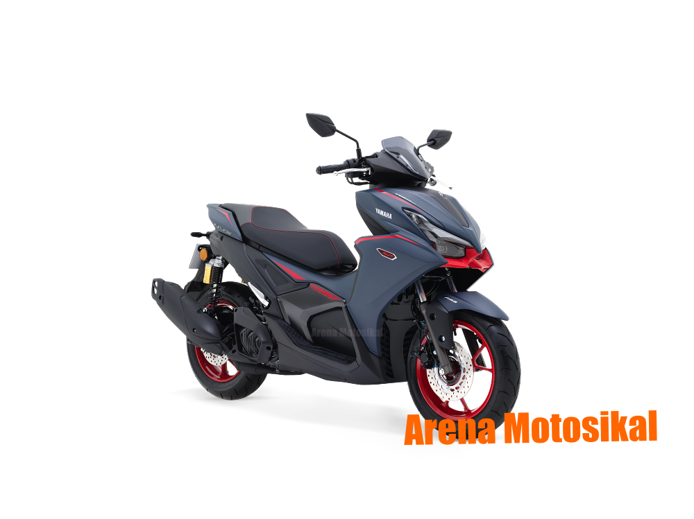 yamaha nvx 2025 gunmetal grey – 5 – Arena Motosikal