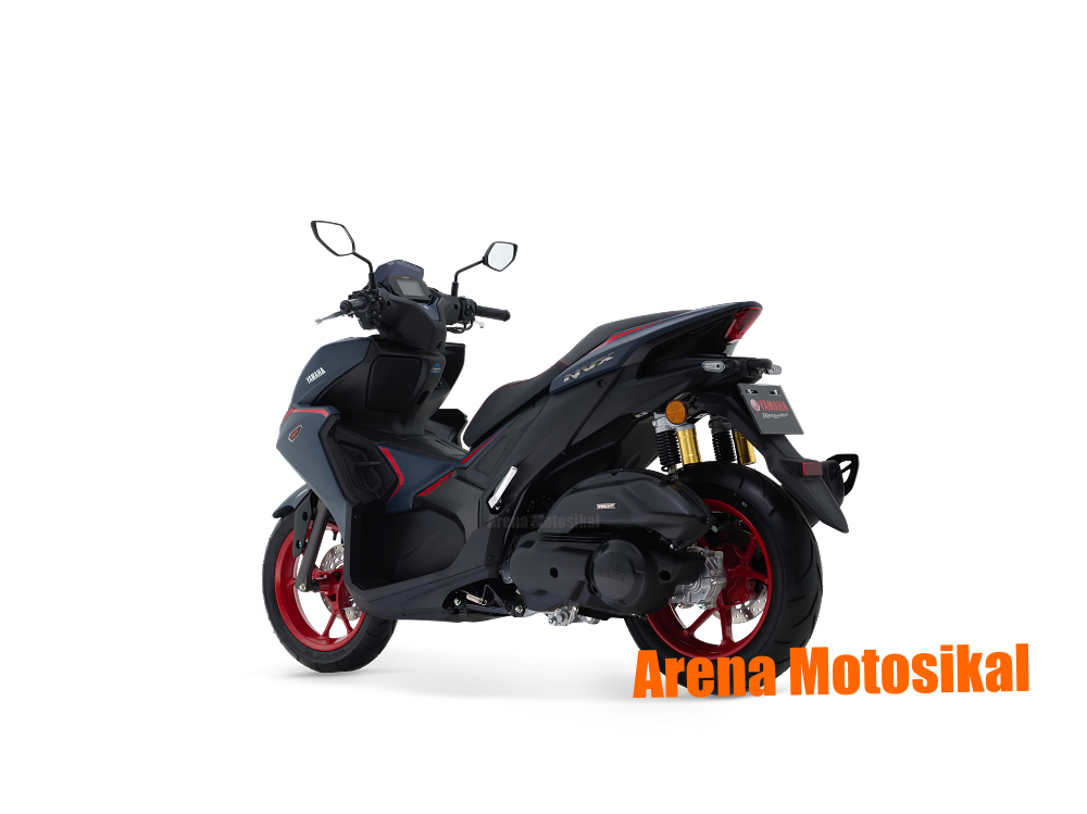 yamaha nvx 2025 gunmetal grey – 8 – Arena Motosikal