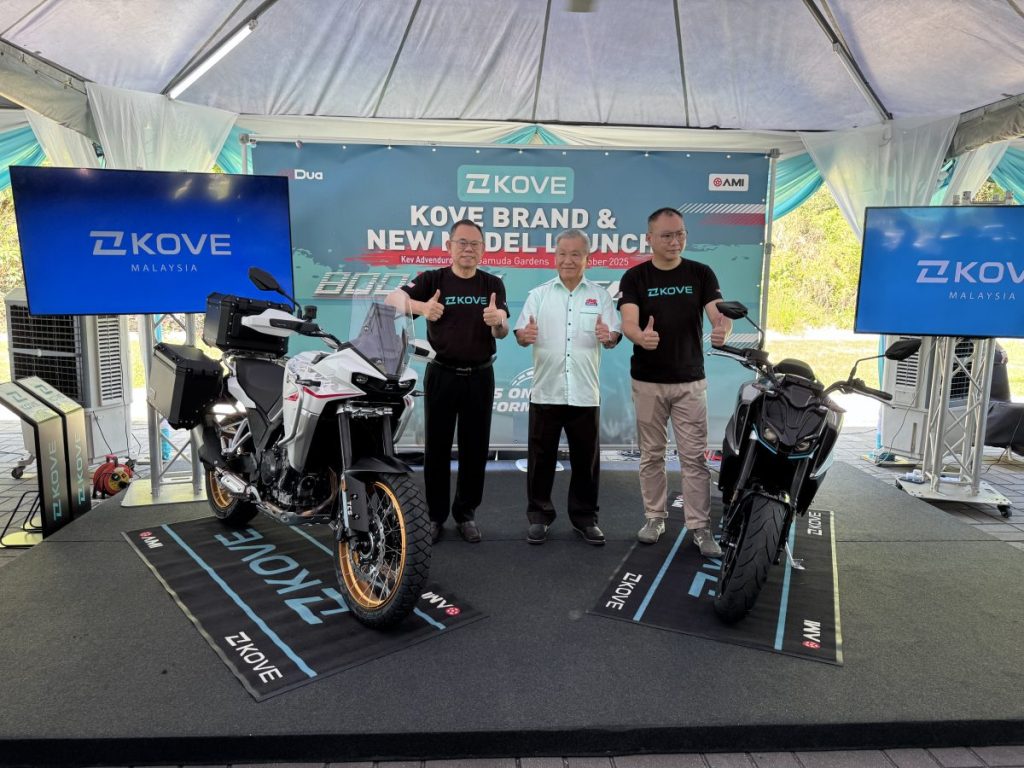 KOVE rasmi masuk pasaran Malaysia dengan 3 model ‘panas’ – Arena Motosikal