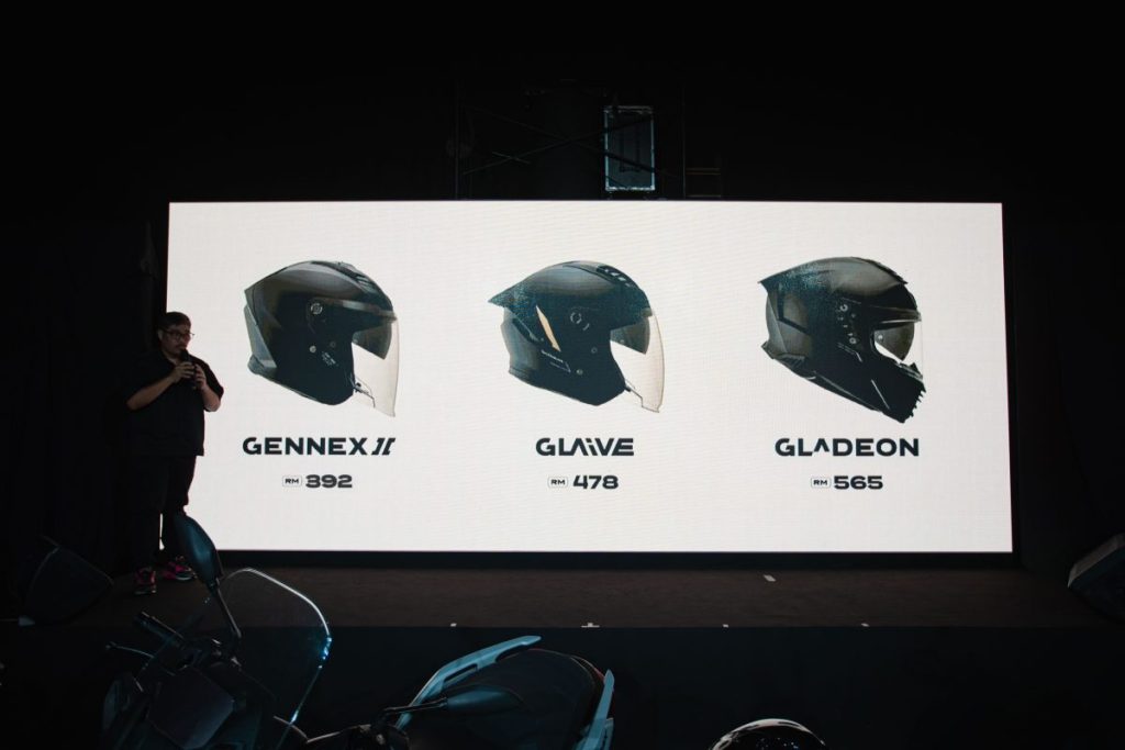 GRACSHAW perkenal logo baru & lancar 3 helmet untuk pengguna skuter ...