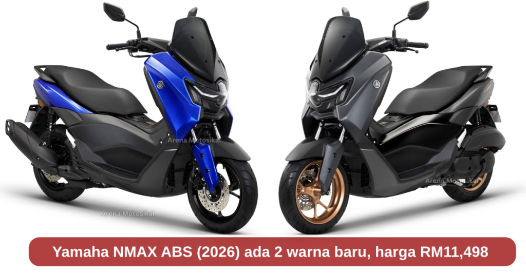Yamaha NMAX ASB (2026): 2 warna pilihan baharu untuk pasaran Malaysia ...