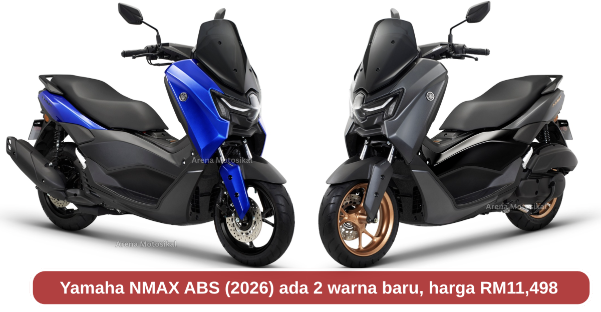 Yamaha NMAX ASB (2026): 2 warna pilihan baharu untuk pasaran Malaysia ...