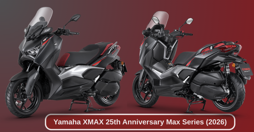 Yamaha XMAX 25th Anniversary Max Series (2026): Model raikan ulang ...