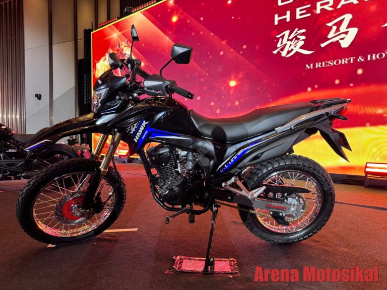 WMOTO Hawk 200 (2026): Scrambler 200cc masuk Malaysia, harga badan ...