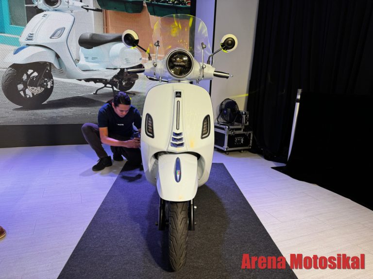 Aveta Bellagio 125 (2026): Skuter retro model gaya Itali lancar di ...