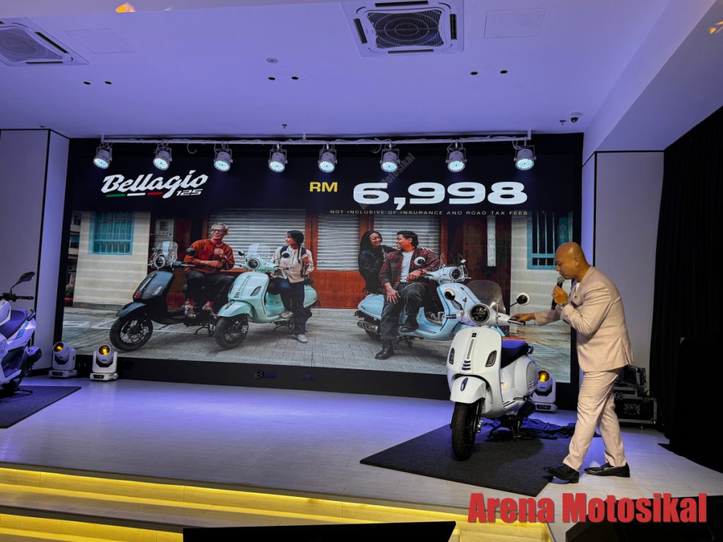 Aveta Bellagio 125 (2026): Skuter retro model gaya Itali lancar di ...