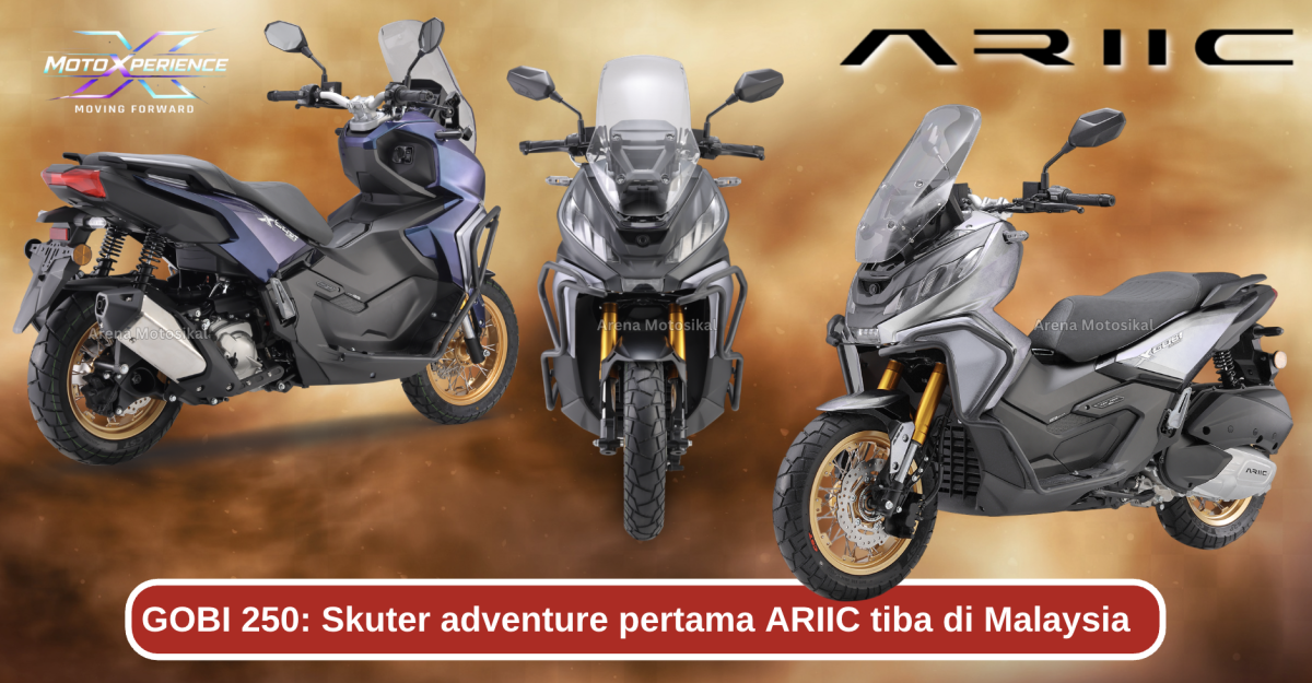 ARIIC GOBI 250 (2026) lancar di Malaysia Bike Show – Spesifikasi rasmi ...